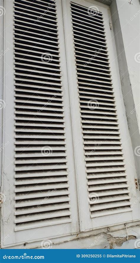Old Fashioned Windows Are Completely White Stock Image Image Of Space