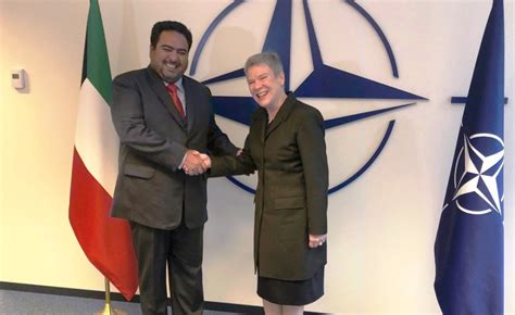 Kuwait Nato Discuss Bilateral Ties