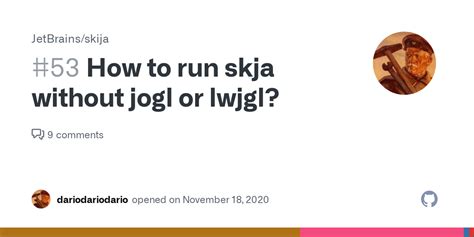 How To Run Skja Without Jogl Or Lwjgl Issue 53 JetBrains Skija