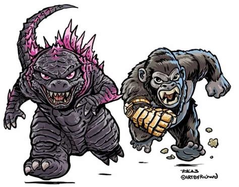 Pin By Vicente Gil Velasquez On Godzilla King Kong Art Godzilla