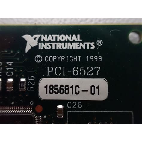 NATIONAL INSTRUMENTS PCI 6527 REI Industry