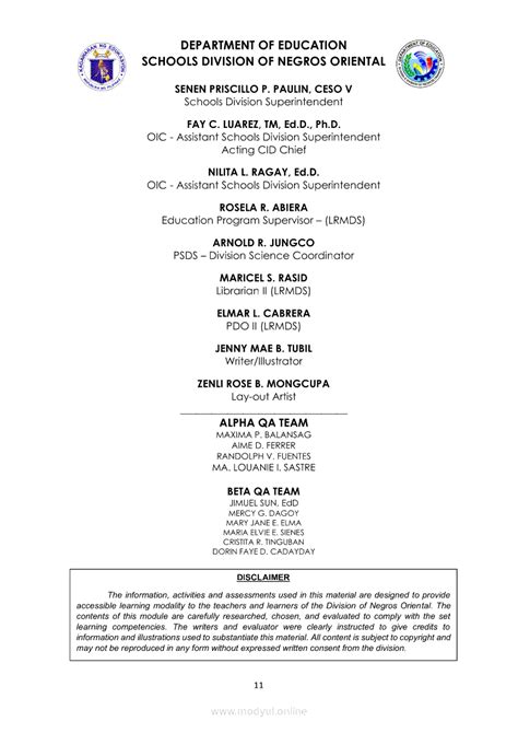 TYPES AND CHARACTERISTICS OF SOIL For Science Grade 4 Quarter 4 Week 1 Grade 4 Modules