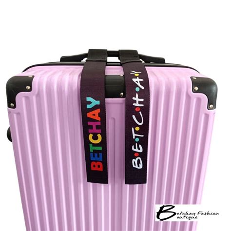 15 X 10 Inches Personalized Luggage Tag Velcro Type Shopee Philippines