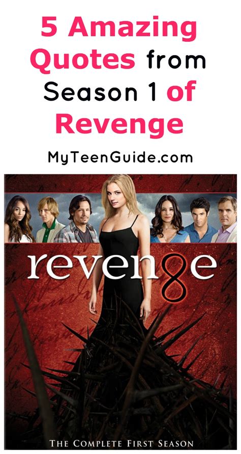 5 Amazing Revenge Season 1 Quotes Myteenguide
