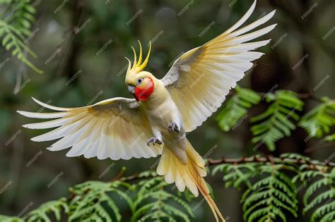 Premium Photo Flight Of Fancy Cockatiel Adventures