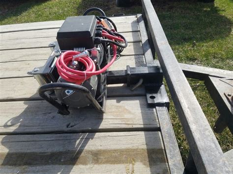 Install Winch On Car Trailer