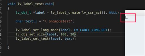 Lvgl Label Long Mode Lv Label Long Dot Bug · Issue 2150 · Lvgl Lvgl