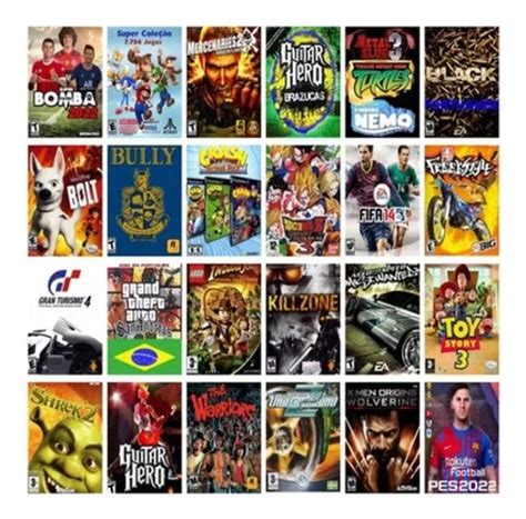10 Jogos Kit Ps2 Em Mídia Física A Escolha Na Descrição Frete Grátis