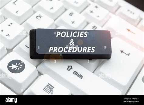 Text Showing Inspiration Policies Procedures Concept Meaning List Of
