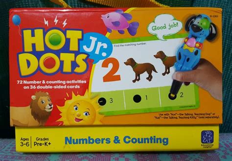 Hot Jr Dots Numbers And Counting Counting Activities Activity