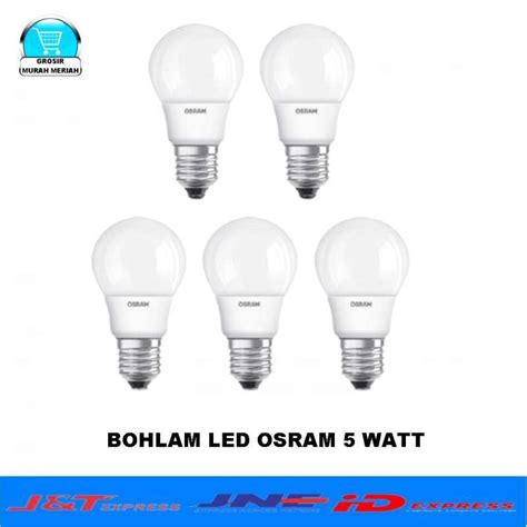 Jual Osram Lampu Led Bohlam Watt Di Seller Grosir Murah Meriah Pademangan Timur Kota