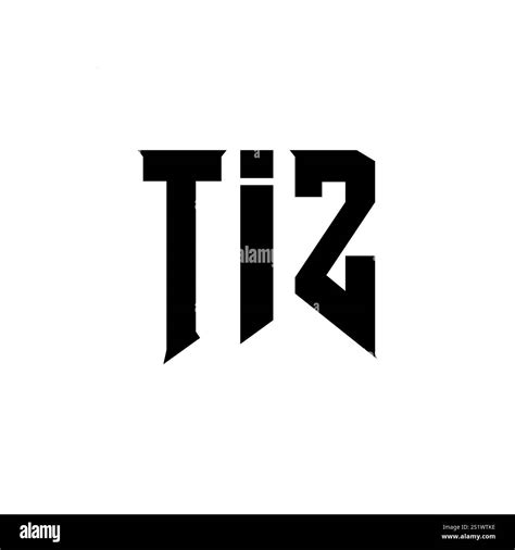 Tiz Technology Company Logo Stock Vector Images Alamy