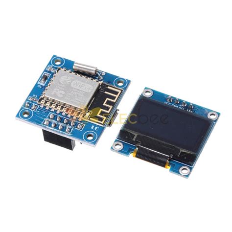 Esp8266 096 Inch Oled Display Wifi Clock Module Ssd1306 Esp 12f Usb 5v Power Supply