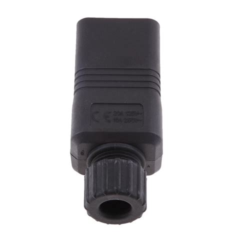 Mains Connection Plug Iec Connector C20 Reusable Diy