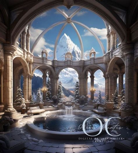 Winter Court Fairytale House Fantasy House Fantasy Rooms