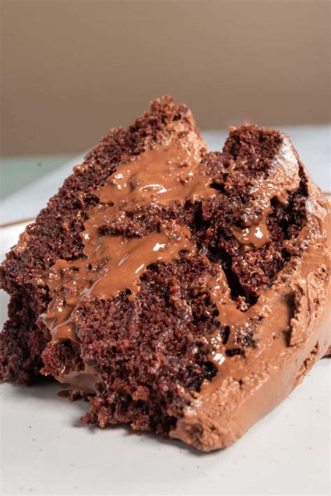 Vegan Double Chocolate Mousse Cake Vegan Treats Blogger