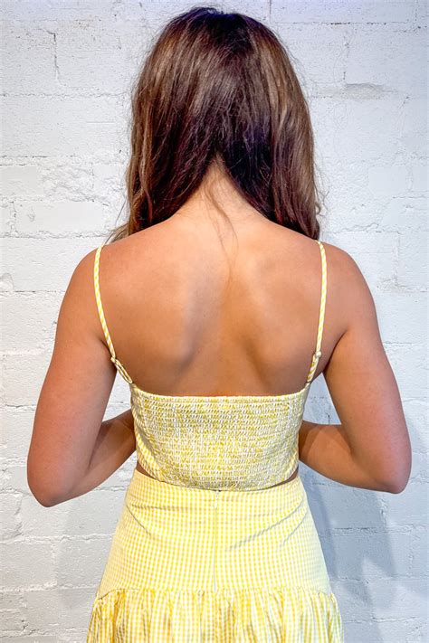 Gracie Gingham Top Adeline