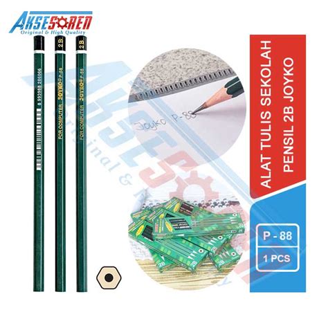 Jual Pensil 2b Joyko P 88 Alat Tulis Ujian Komputer Pencil Gambar