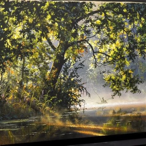 Light Acrylic Painting Artist Viktor Yushkevich New Video