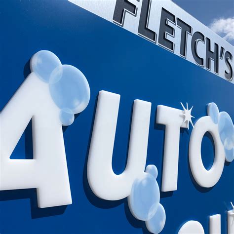 Fletch S Auto Wash Pro Image Design Traverse City Sign Design