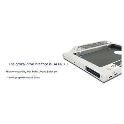 Sata Second Hard Drive Ssd Hard Drive 9 0mm As Shown All Aluminum Ultra Slim Optical Bay