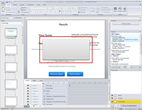 Unwanted Popup Dialog Box On Results Slide Articulate Storyline Discussions E Learning Heroes