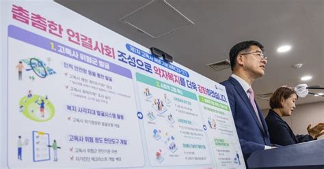 정부 고독사 예방 위한 기본계획 발표