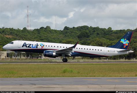 Pr Aub Azul Embraer Erj 195ar Erj 190 200 Igw Photo By Cesar Novaes