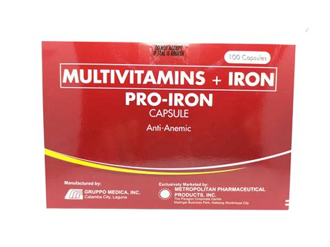 Multivitamins With Iron Generic Name At David Sells Blog
