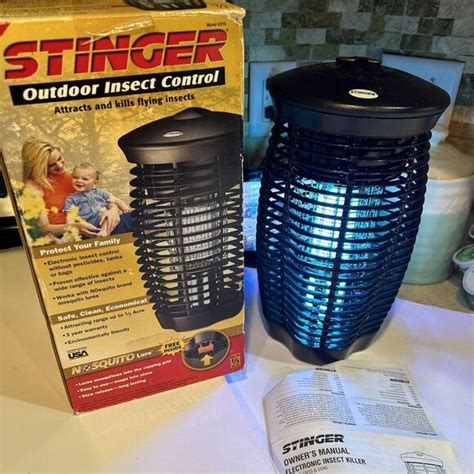 Kitchen Stinger Outdoor Insect Control Model Uv15 Range 12 Acre Electric Insect Zapper Poshmark