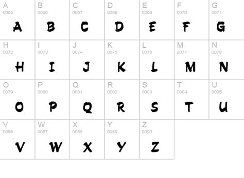 Handdrawnstd Font