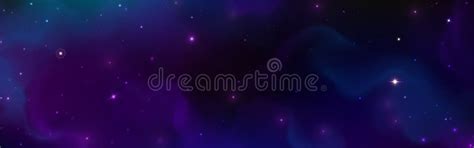 Midnight Sky Background With Shimmering Stars Stock Illustration