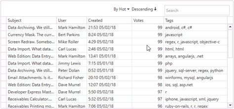 Step Consider Sort And Filter Restrictions WPF Controls DevExpress Documentation