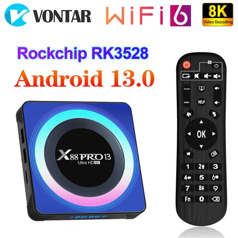X88-Pro-13-TV-Box-Android13-0-Rockchip-RK3528-Quad-Core-64bit-Cortex ...