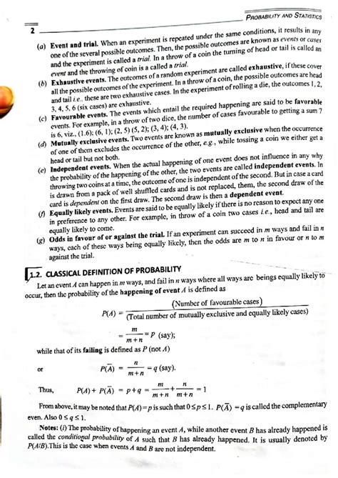 Basic Probability Book Notes For Probability And Statistics 2 Studocu