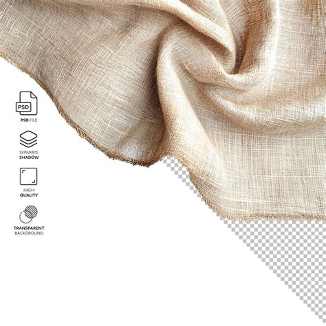 Premium Psd Linen Isolated Without Background