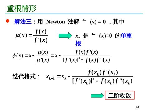 07 newton 迭代法 弦截法、抛物线法