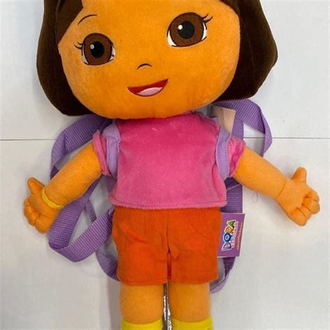 Dora Explorer Plush 18 Plush Backpack Depop