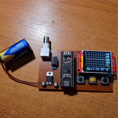 Diy Stm32 Scope Is Simple Cheap And Featureful Hackaday