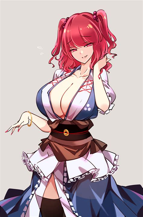 Onozuka Komachi Touhou Drawn By Raptor7 Danbooru