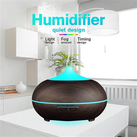 4 500ml Aroma Essential Oil Diffuser Ultrasonic A Grandado