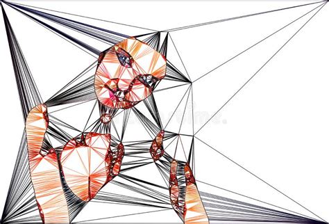 Geometric Illustration Of A Woman Stock Vector Illustration Of Face