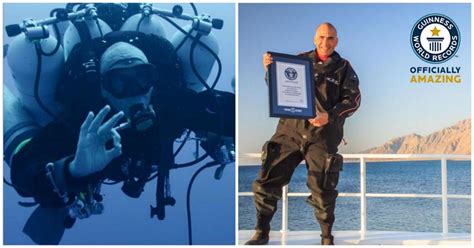 New World Record For Deepest Scuba Dive Scuba Diving