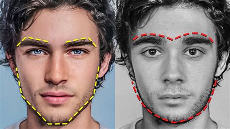 Sharp Features Male