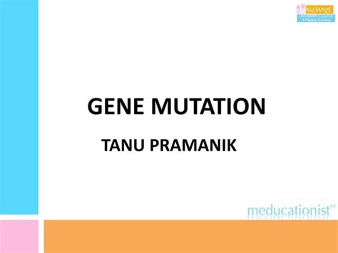 Bio 10 Genetics Mutations Ppt