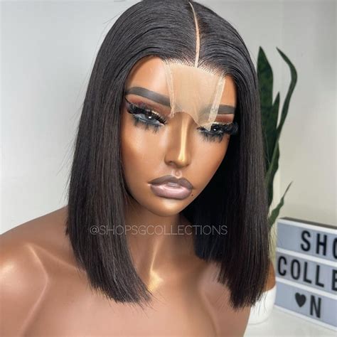 Vietnamese Super Double Drawn Bone Straight Wig Etsy Ireland