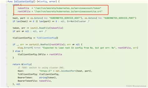 【k8s Admission 学习】连接 K8s 集群 Inclusterconfig 和 Serviceaccount Csdn博客