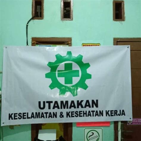 Jual Spanduk Banner Utamakan Keselamatan Dan Kesehatan Kerja K3 Di