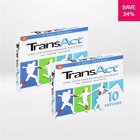 24 Off On 2x 10 Anti Inflammatory Patches Onedayonly