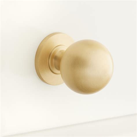 Rodino Solid Brass Round Cabinet Knob Signature Hardware